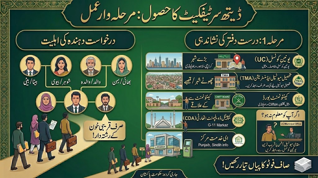 How to Get a Death Certificate in Pakistan (2026)